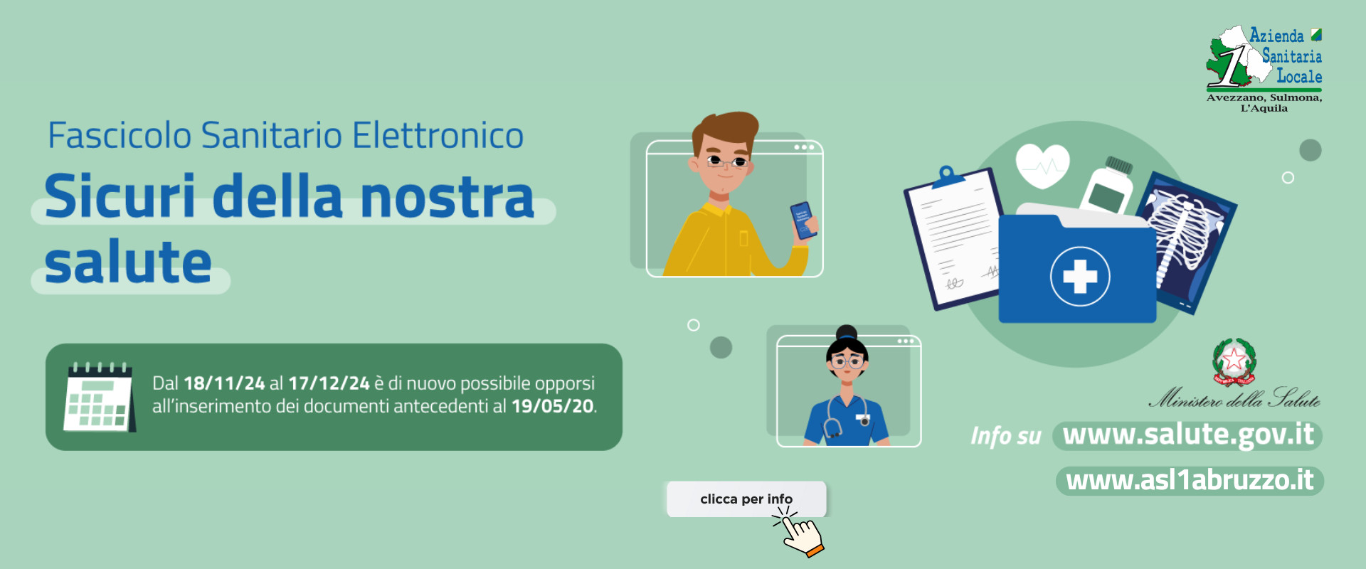 ASL 1 - Avezzano Sulmona L'Aquila - Home